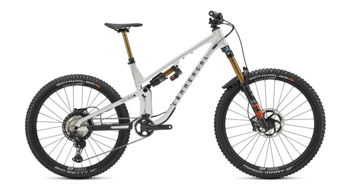COMMENCAL META SX V5 SIGNATURE CLEAR SILVER Enduro Kerékpár ...