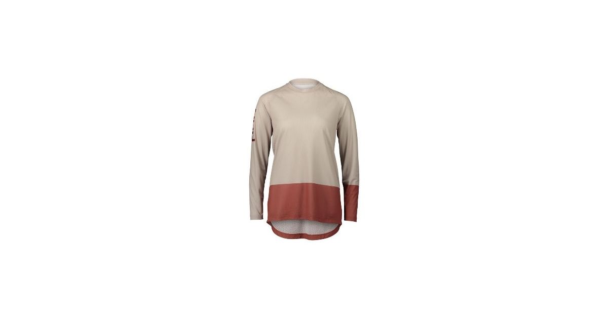 POC W's MTB Pure LS Mez Light Sandstone Beige/Himalayan Salt ...